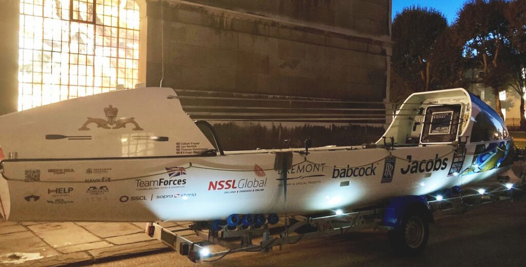 NSSLGlobal communications supporting Royal Navy team HMS OARDACIOUS ...